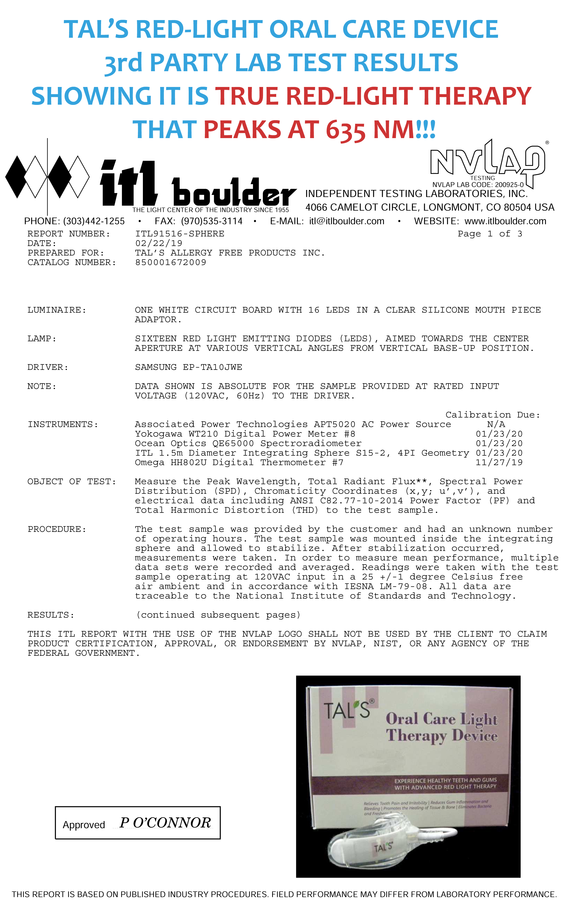 Oral Care Products | Red Light Therapy Products – Great Healthy Life ...